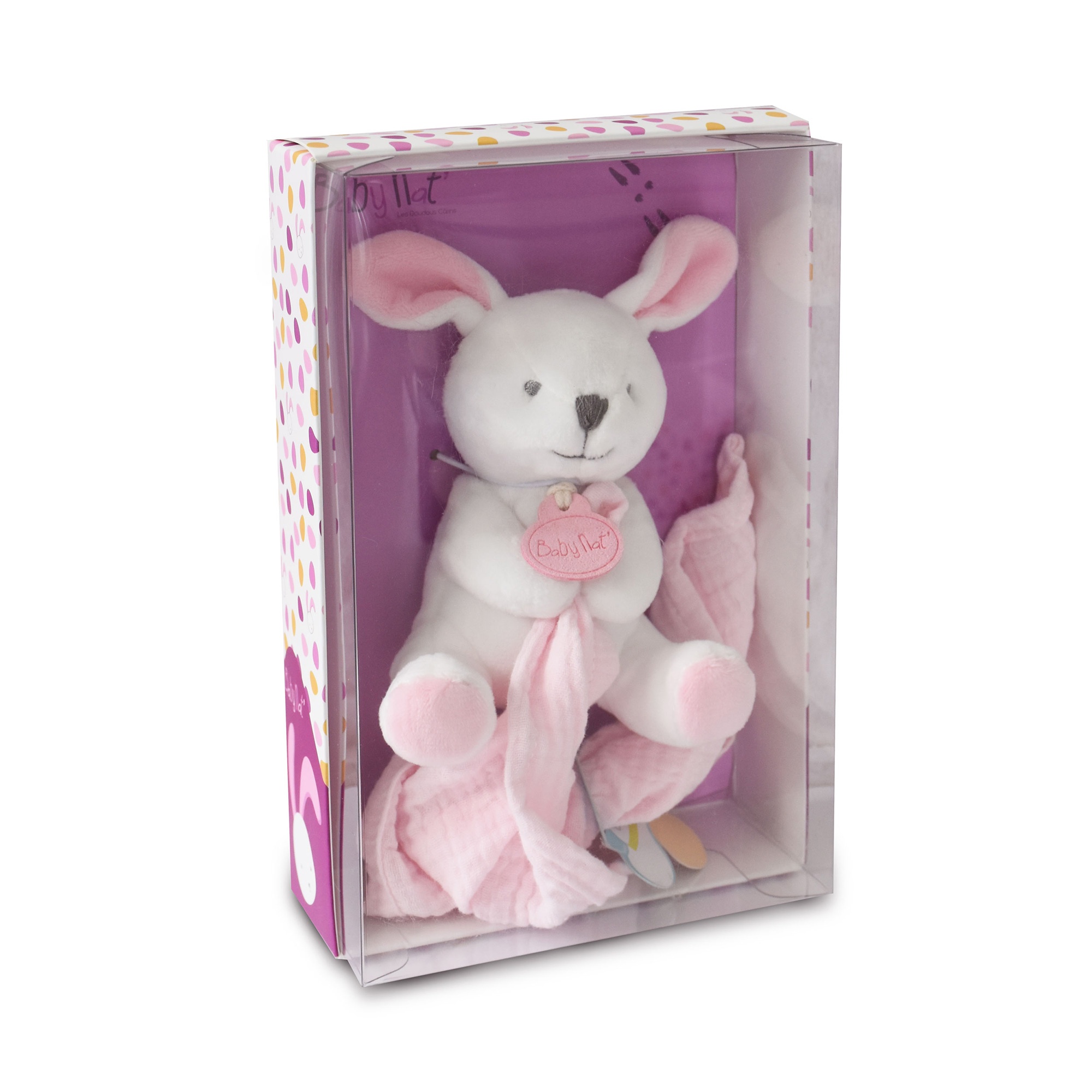 COFFRET CADEAU LAPIN ROSE